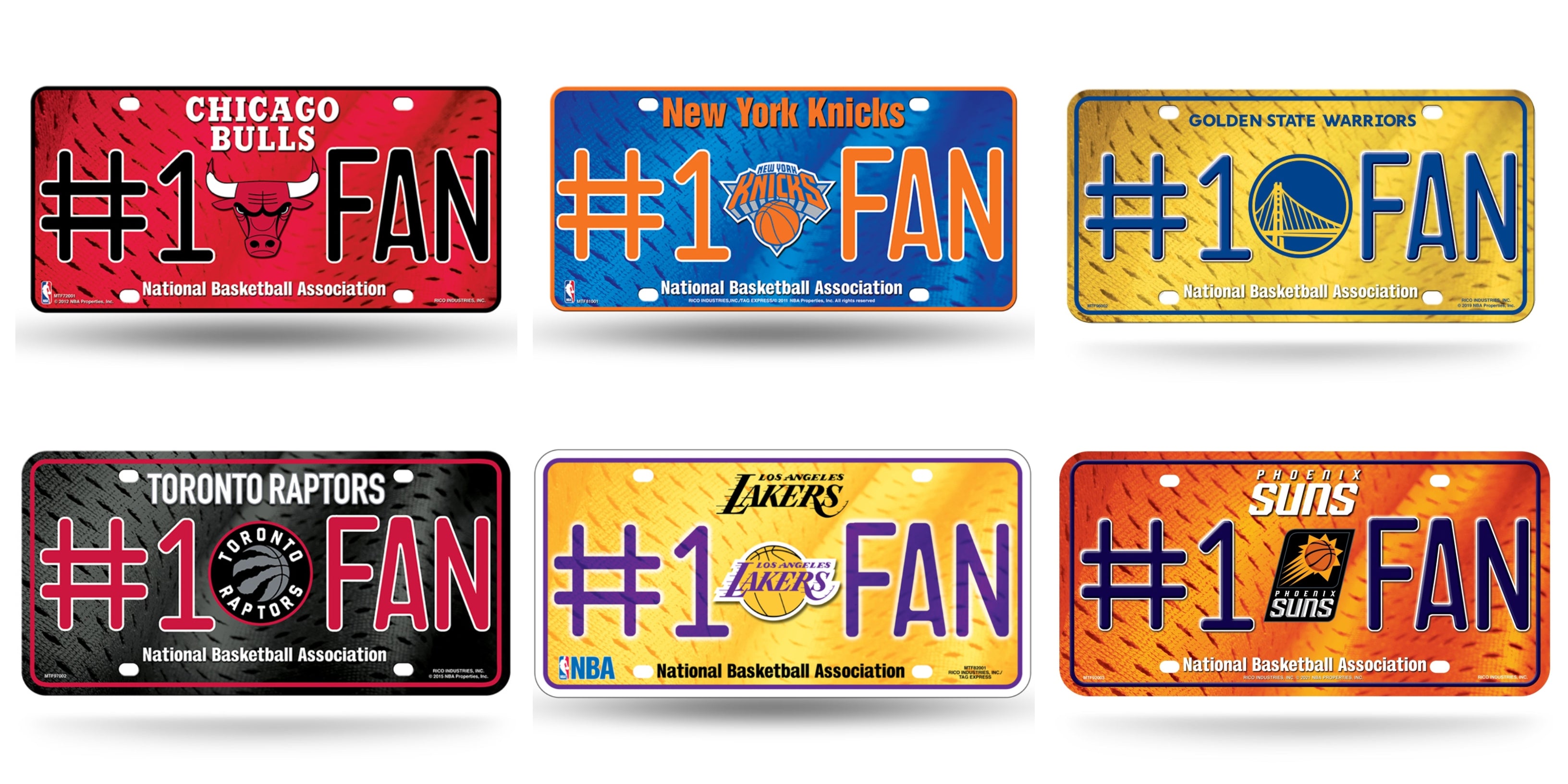 NBA All Teams #1 Fan License Plate