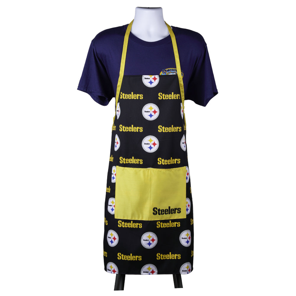 NFL Pittsburgh Steelers BBQ Chef Apron Logo Rush
